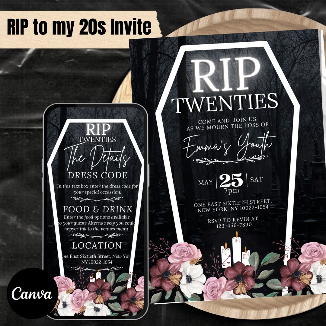 RIP a mi invitación a la fiesta de los 20, muerte a mi invitación de ...