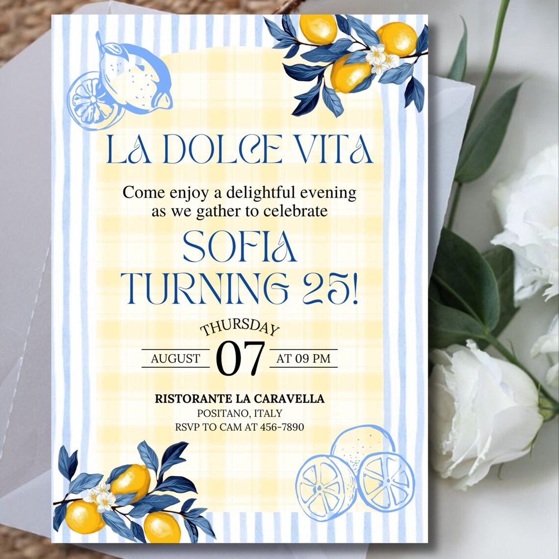 La Dolce Vita Party, Italian Bachelorette Party Invite, Italy Dinner ...