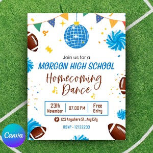 Homecoming Pre Party Invitations - Etsy