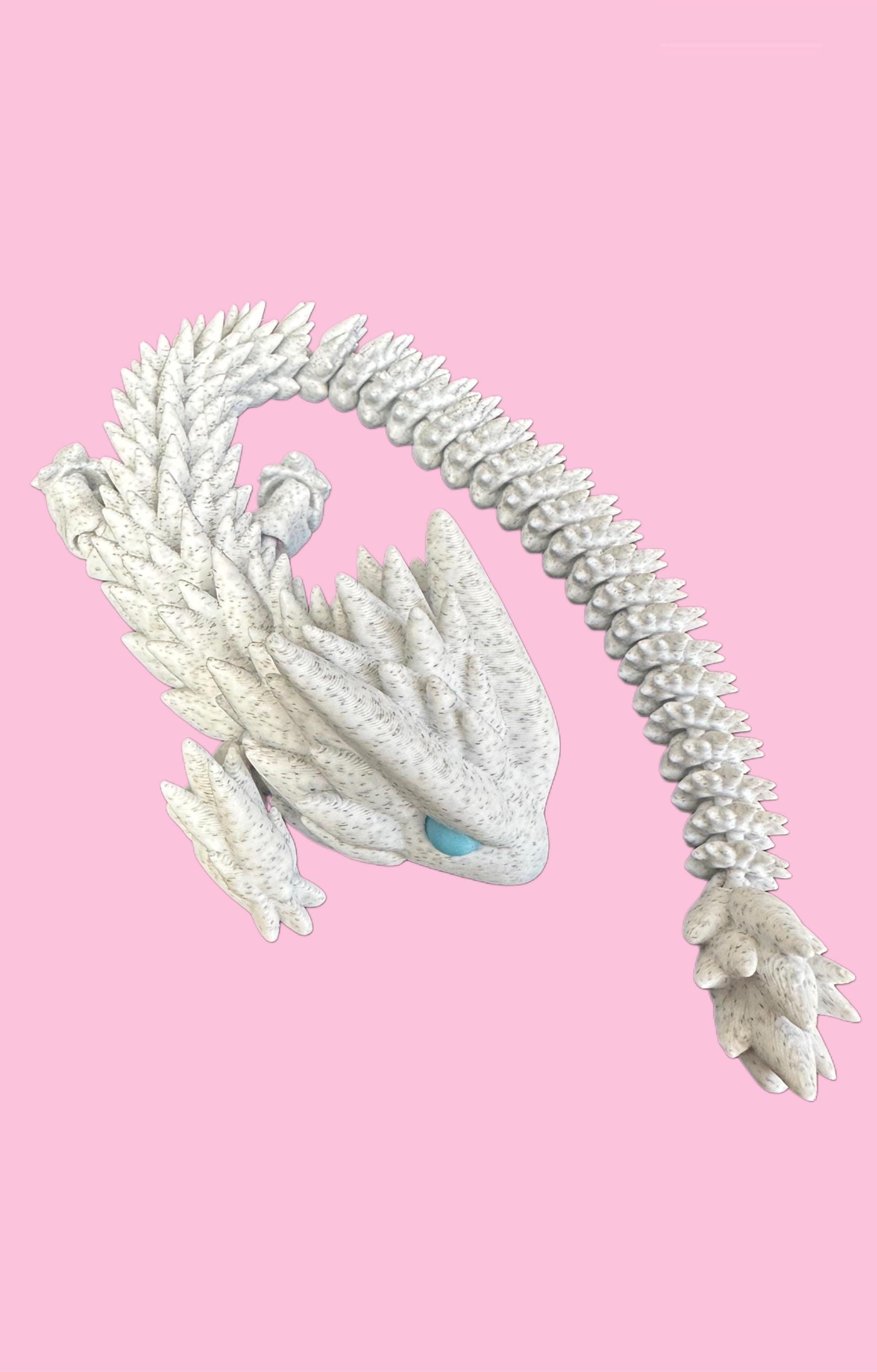 SPIKEY DRAGON - 3D Printed Articulated Fidget Toy - Etsy