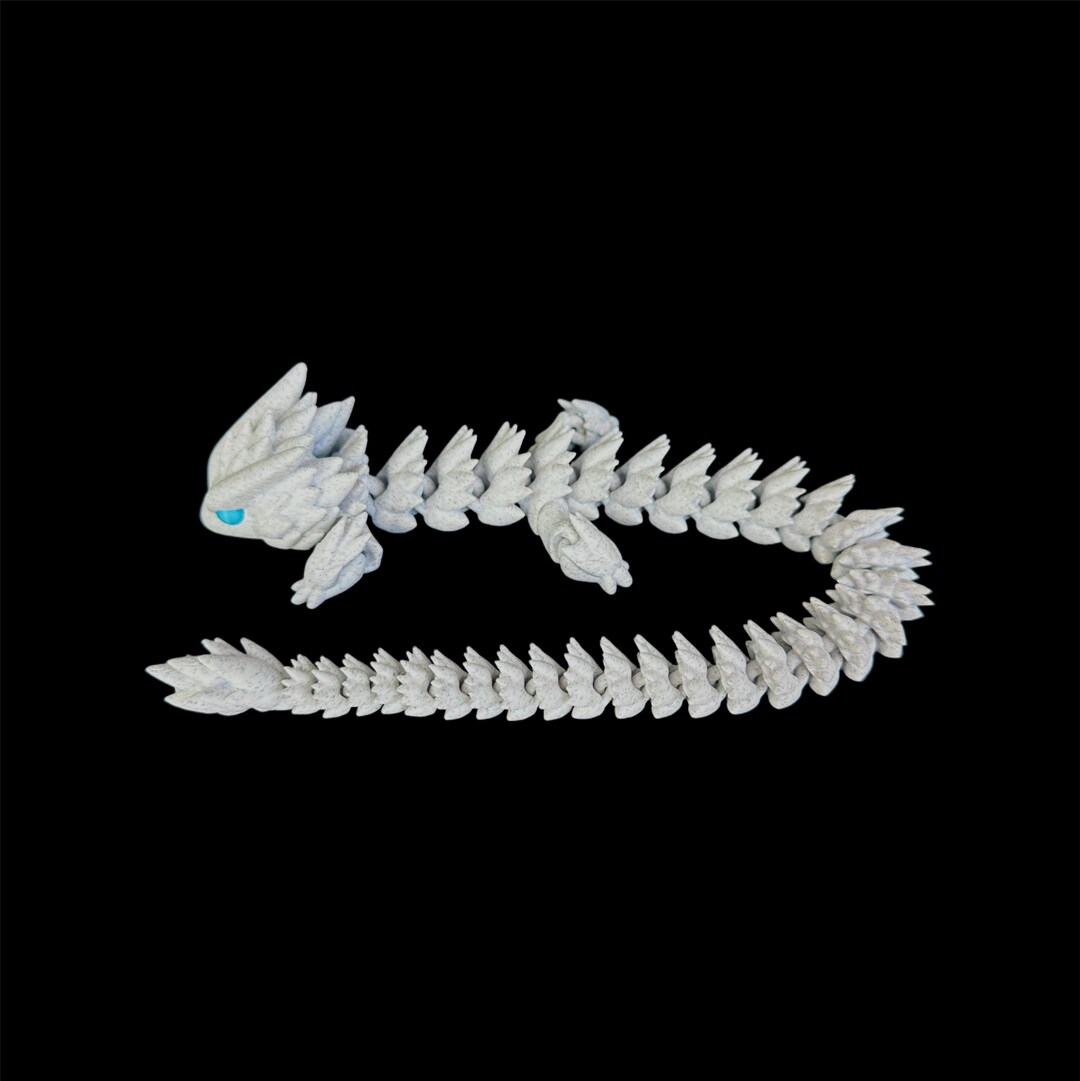 SPIKEY DRAGON - 3D Printed Articulated Fidget Toy - Etsy