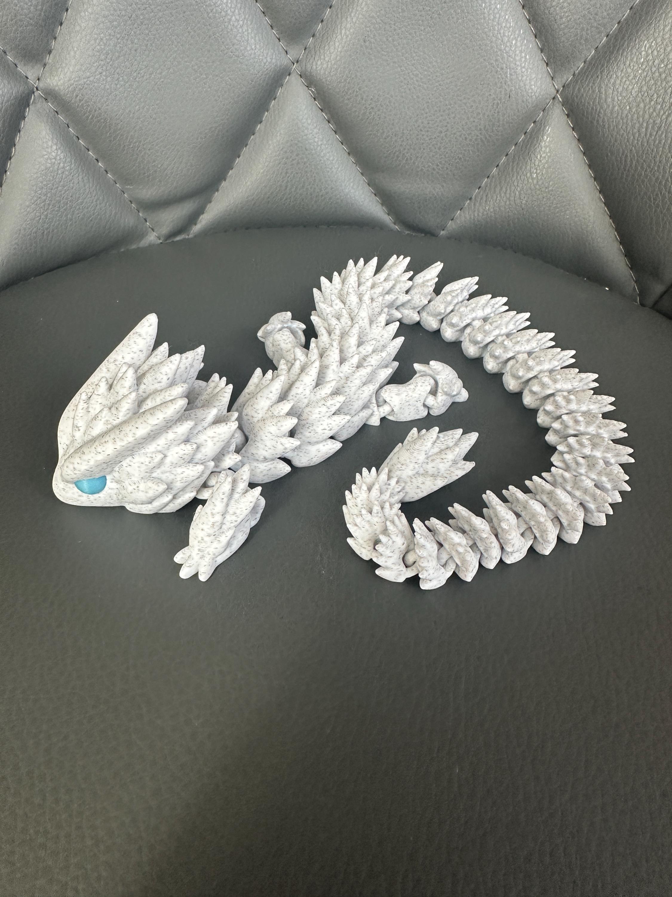 SPIKEY DRAGON - 3D Printed Articulated Fidget Toy - Etsy