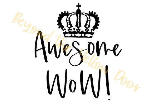 Awesome Wow King George III Hamilton Inspired Broadway SVG PNG | Etsy