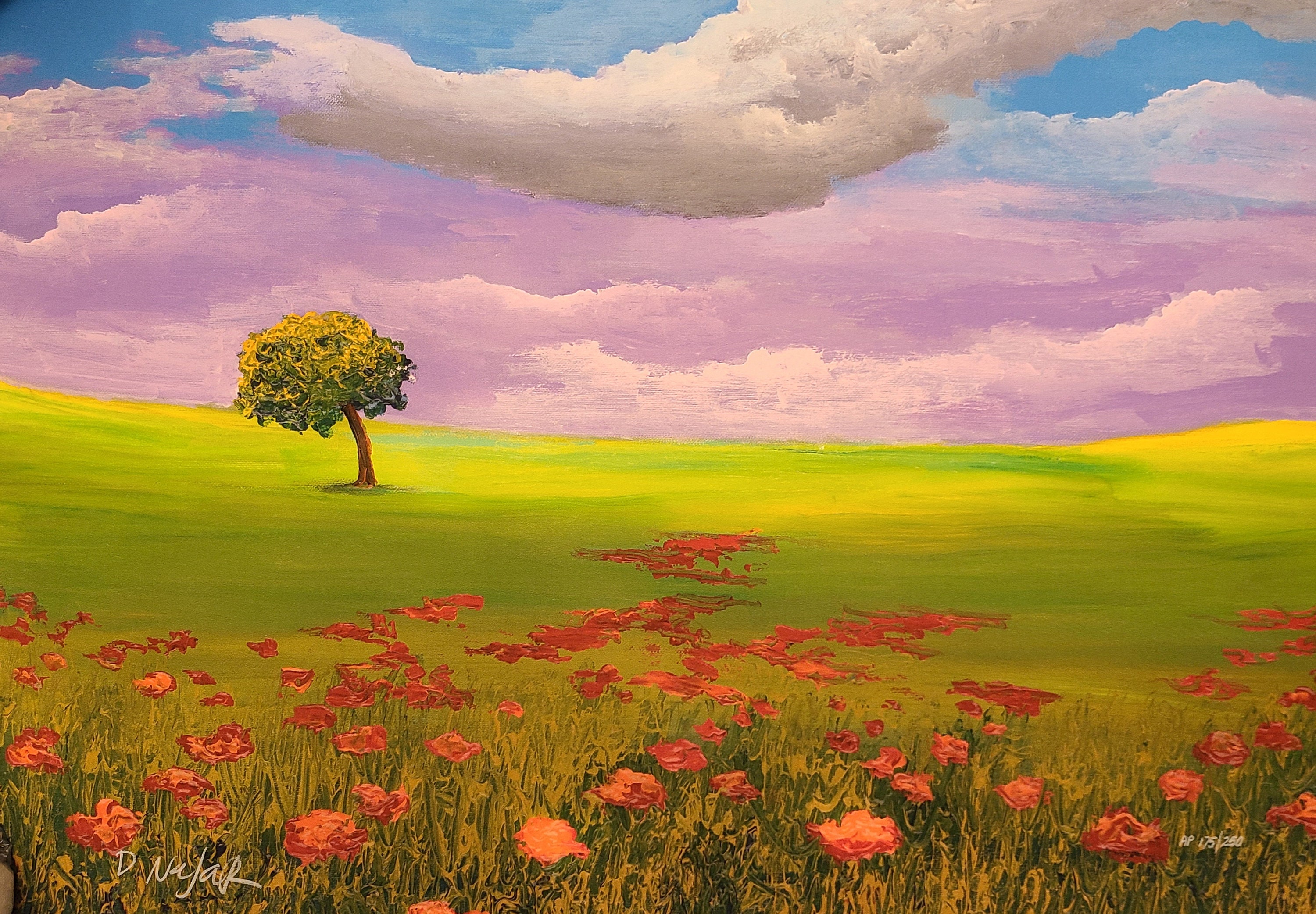 Lavender Tinted Clouds by David Najar - Etsy