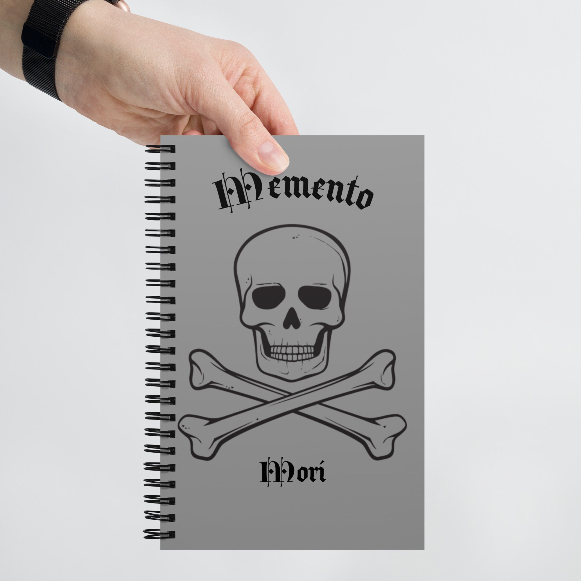 Memento Mori Themed Notebook - Etsy