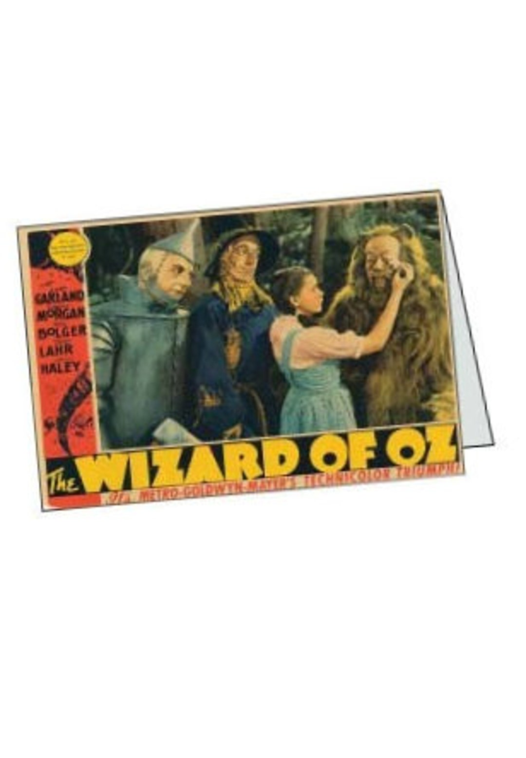 Wizard of Oz. Poster. Hand Made. Greeting Card. Size A5 or A6, Birthday ...