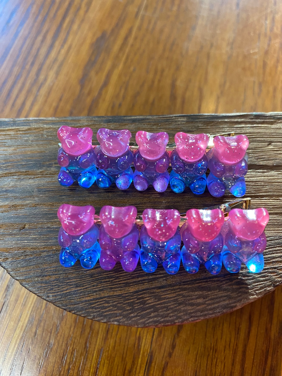 Colorful Gummy Bear Hair Clip, Hair Accessory, Women, Girls, Cute Hair ...