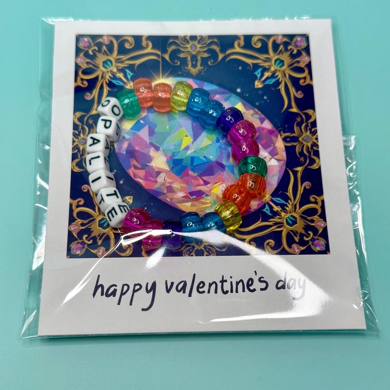 Showgirl Inspired Valentines – Friendship Bracelet Cards, Galentine’s ...