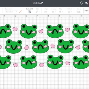 Cute Frog Svg Libbey Glass Wrap Svg, Funny Retro Y2k Kawaii Trendy Frog ...