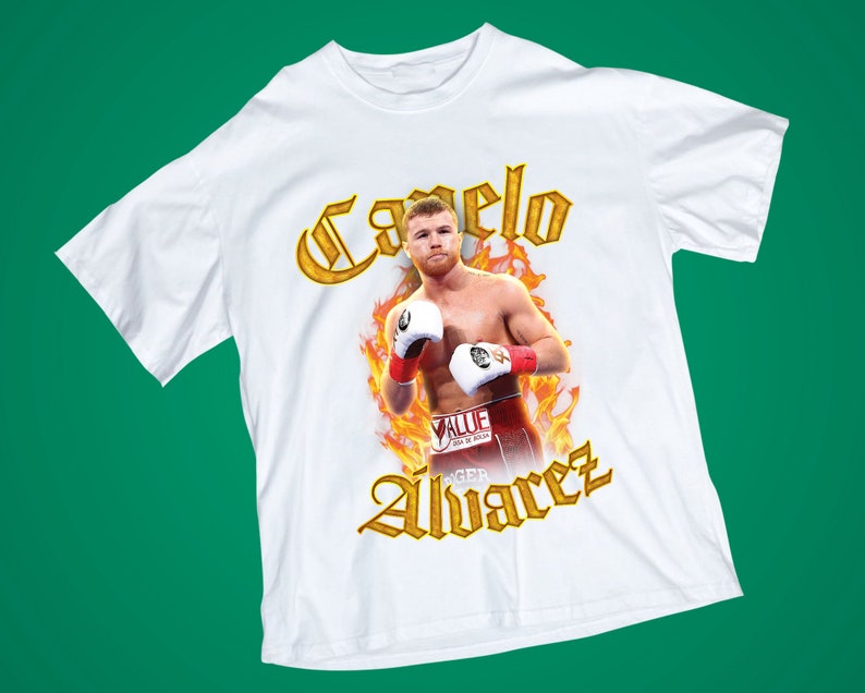 Canelo Alvarez PNG for DTF DTG Sublimation Digital Print Transfer Shirt ...