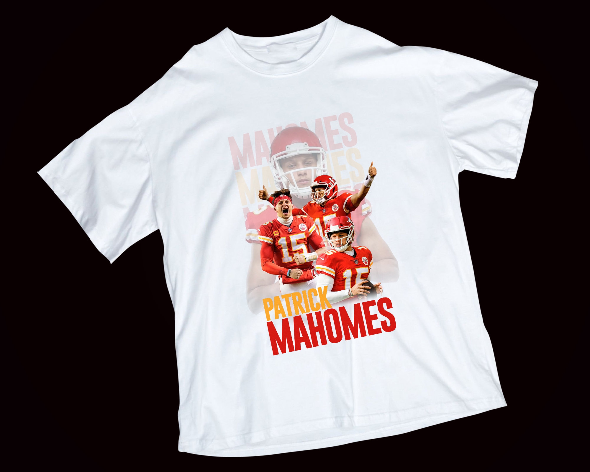 Patrick Mahomes T Shirt Design PNG Instant Download 300 Dpi - Etsy