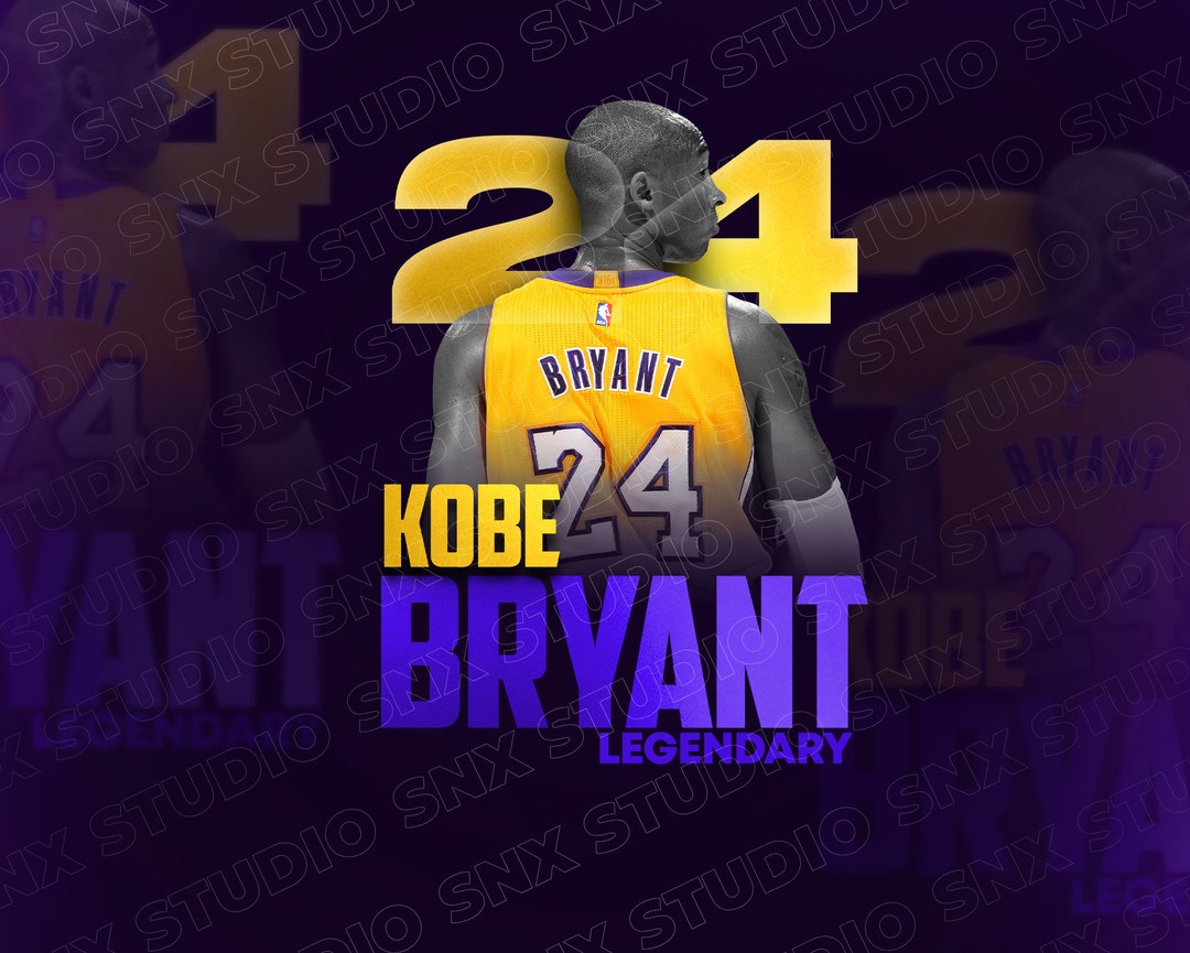 Kobe Bryant Design, Instant Download - Etsy