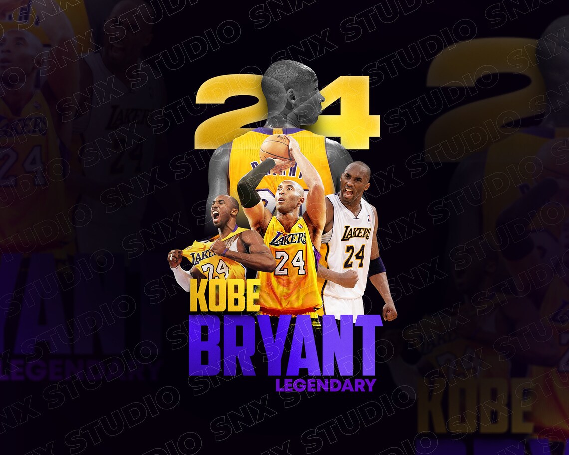 Kobe Bryant Design, Instant Download - Etsy