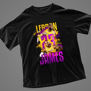 Lebron James Design PNG for DTF DTG Sublimation Digital Print Transfer ...