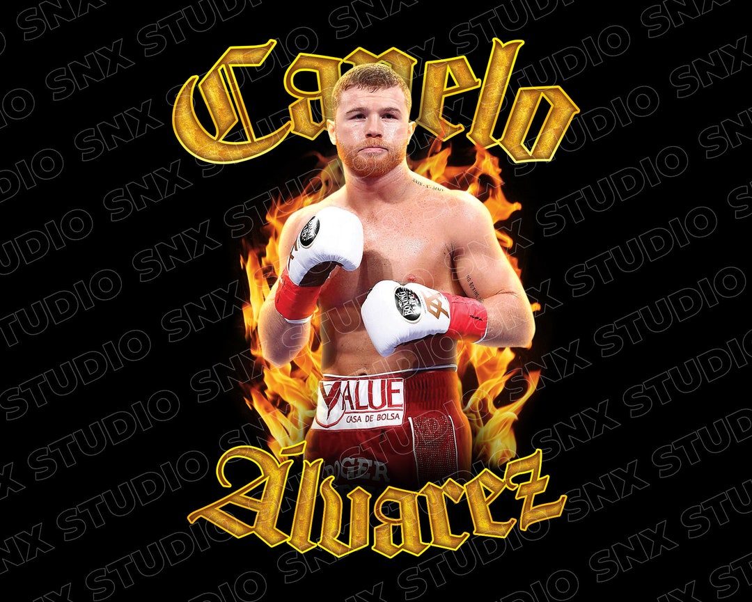 Canelo Alvarez PNG for DTF DTG Sublimation Digital Print Transfer Shirt ...