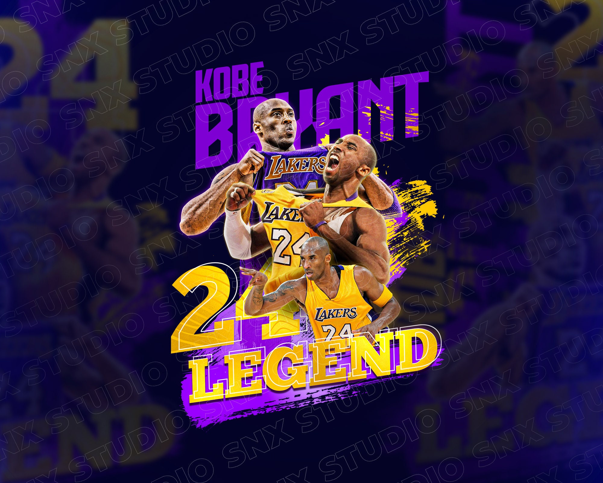 Kobe Bryant Design, Instant Download - Etsy