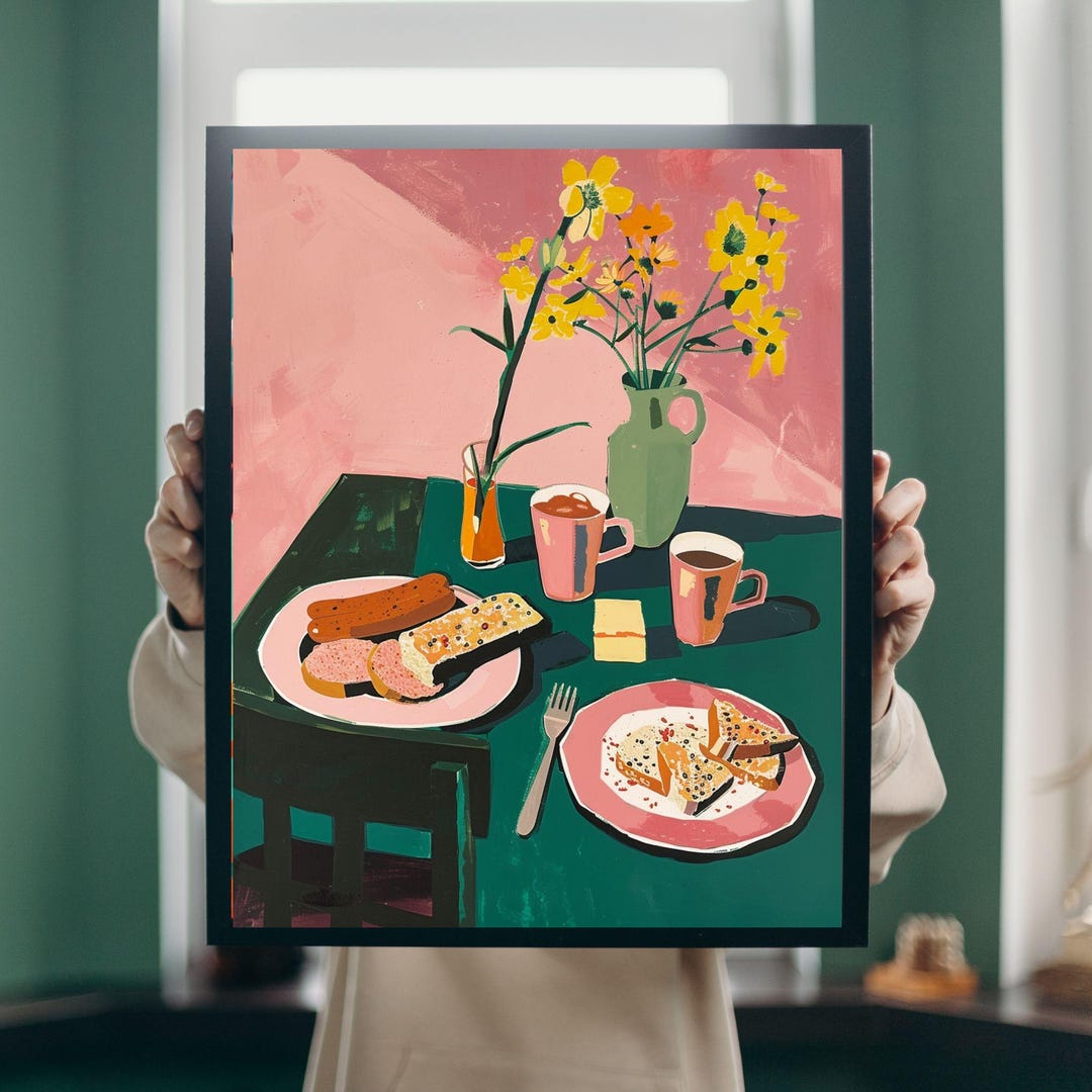 High Tea Paint by Numbers, DIY Kits, Wall Decor, Thoughtful Gifts ...