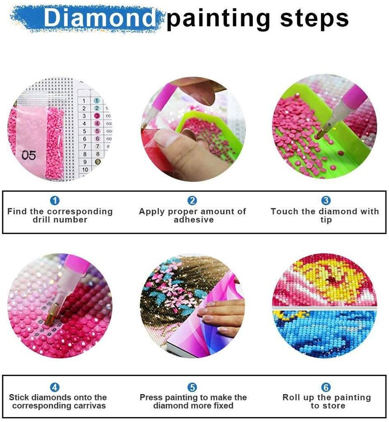 Luminous Citrus Diamond Painting: DIY Acrylic Craft Kit - Etsy