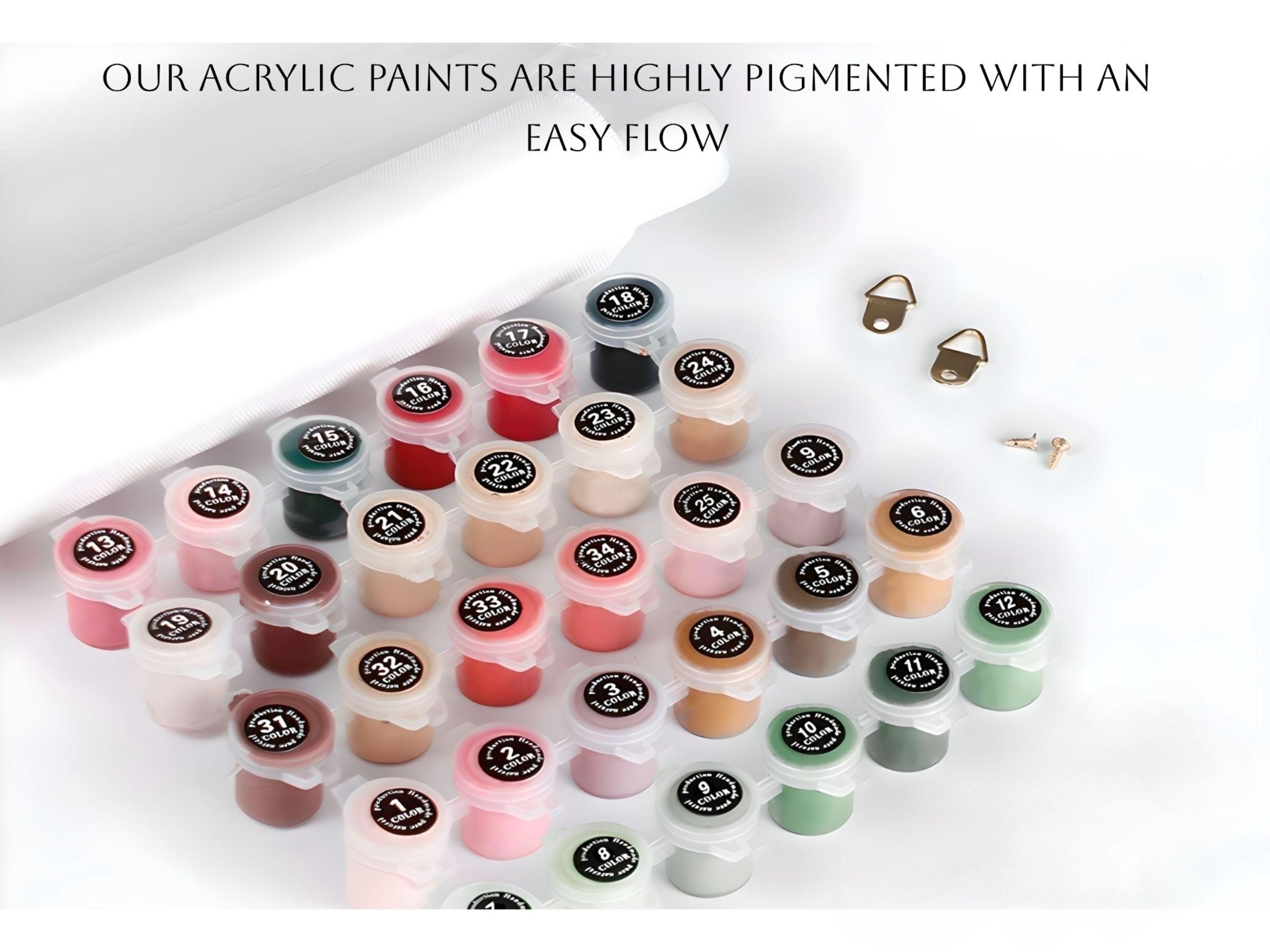 Alps Biking Paint by Numbers Kit: Adventurous DIY Gift - Etsy