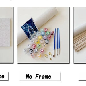 Coffee Table PAINT by NUMBER Kit, Beginners Paint by Number Kit, Number ...