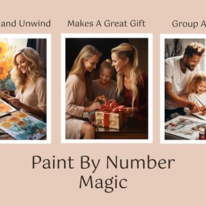 Breakfast Table PAINT by NUMBER Kit for Adults Easy Acrylic DIY Wall ...