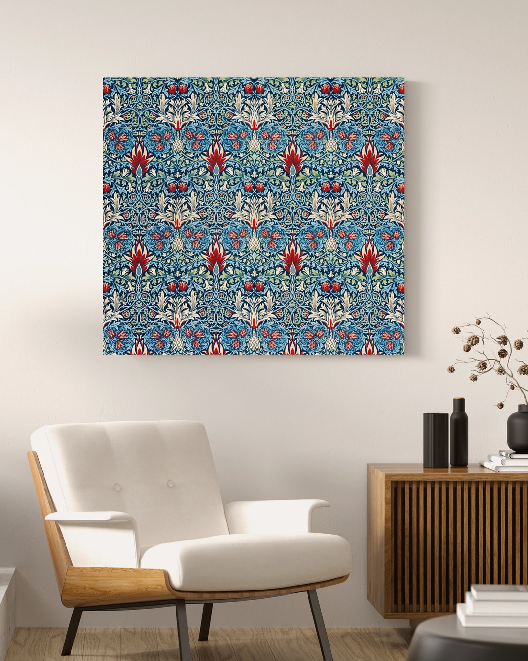 William Morris's PAINT by Numbers Snakeshead 1876-1877 - Etsy