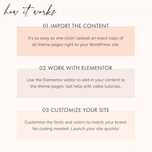 Elliot Wordpress Theme Feminine Wordpress Theme Elementor - Etsy