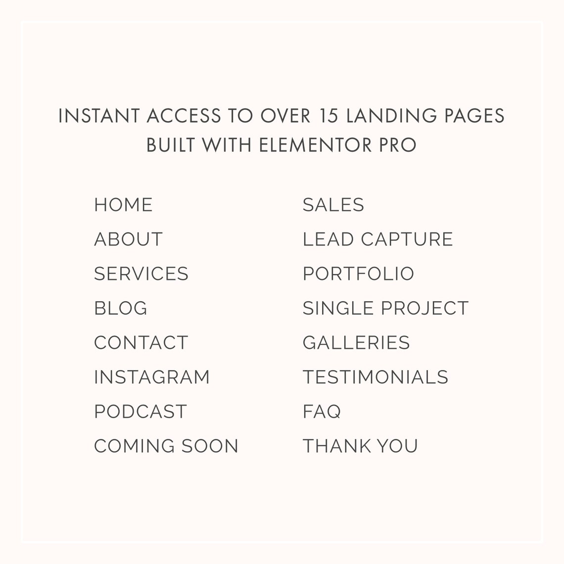 Elliot Wordpress Theme Feminine Wordpress Theme Elementor - Etsy