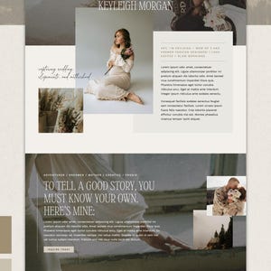 Keyleigh Wordpress Theme | Feminine Wordpress Theme | Free Elementor ...