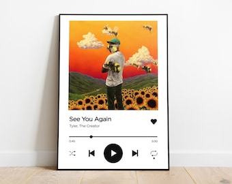 Flower Boy Tracklist Poster - Etsy