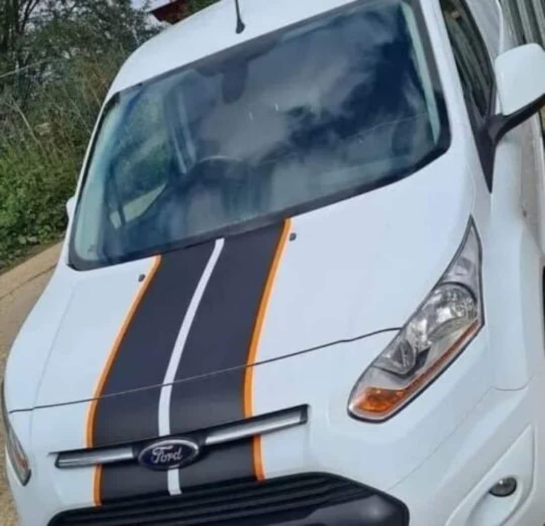 Ford Transit Connect Bonnet Kit Decals Stickers Graphics St - Etsy