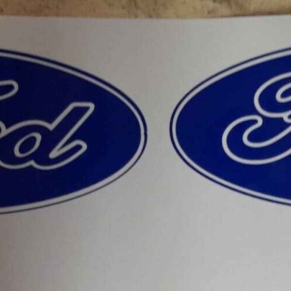 Ford Logo Stickers - Etsy UK