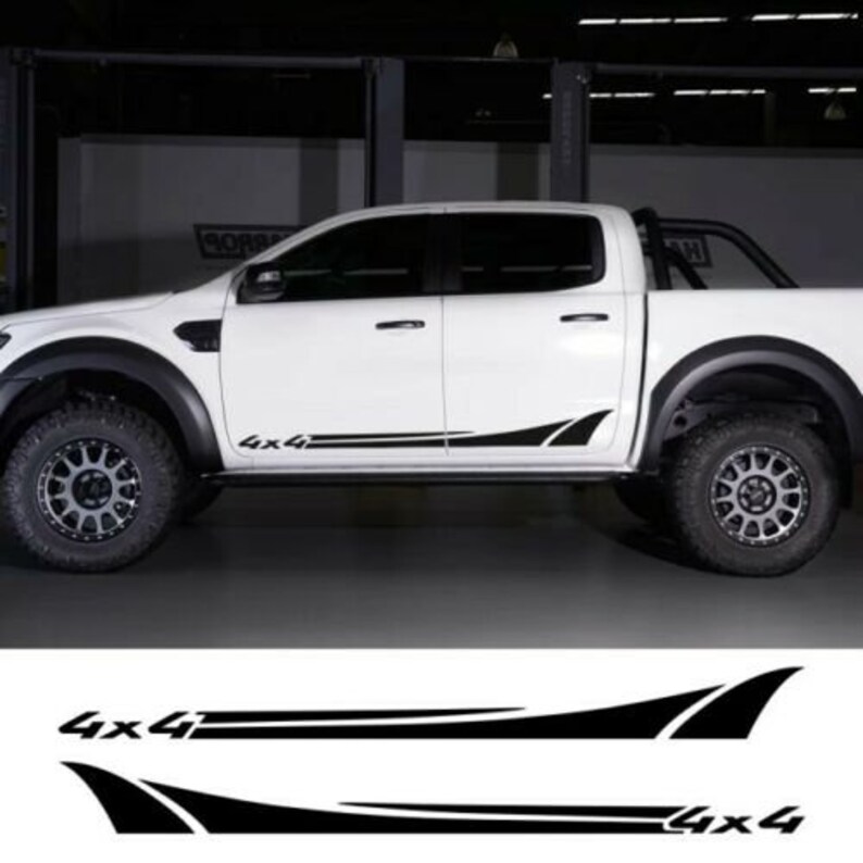 Nissan Navara NP300 L200 Side Skirt Stripe Decal/vinyl Sticker Graphics ...