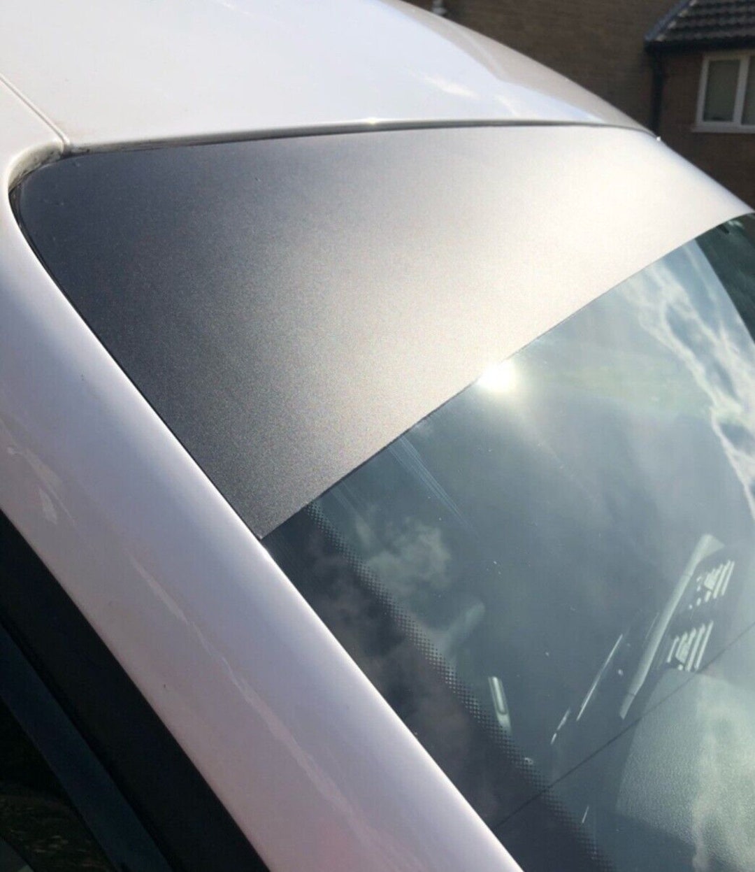 Sunstrip Universal Car Van Windscreen Sun Strip 1400mm X 140mm Gloss ...