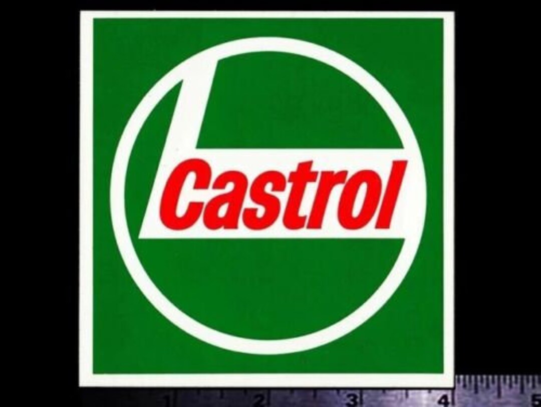 CASTROL Oil Classic Vintage Old Style Car Stickers Decals 100mm - Etsy UK