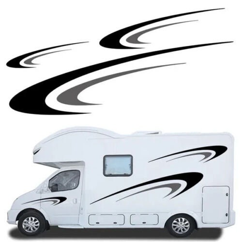 Motorhome Caravan Horsebox Campervan Graphics Decals Sides and Front ...