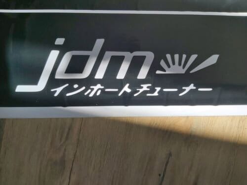 JDM Sunstrip Decal Universal All Colours Available - Etsy UK