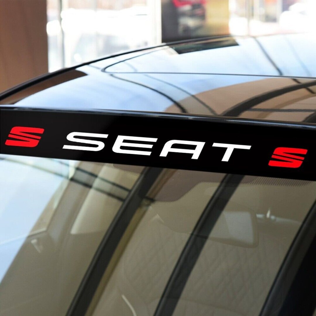 Seat Universal Sunstrip Graphics Decal Banner Sport Sunstrip Sticker - Etsy