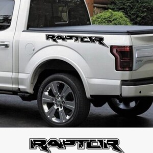 Ford Raptor Pickup Truck Side Vinyl Decals RAPTOR Scratch off Road ...