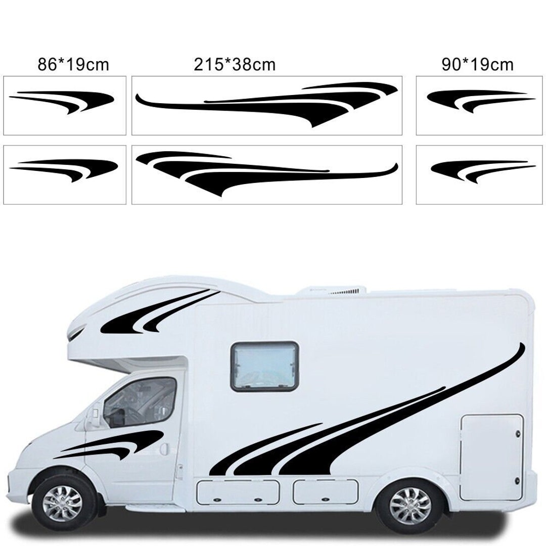 Motorhome Graphics Stickers Decals Camper Van Caravan Horsebox 01 - Etsy UK