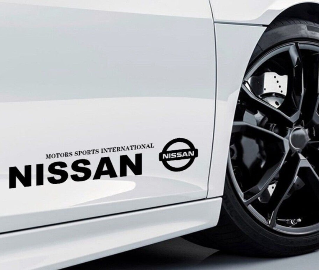 Nissan Sport Universal Side Racing Stripes Graphics Stickers Decals ...