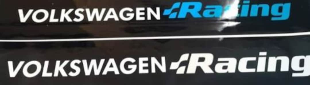 Volkswagen Racing Sunstrip Decal - Etsy