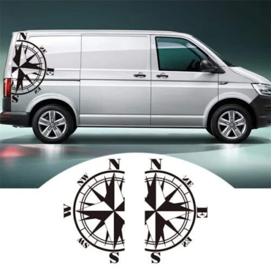 Universal Fitting Motorhome Caravan Graphics Decals Stickers Camper Van ...