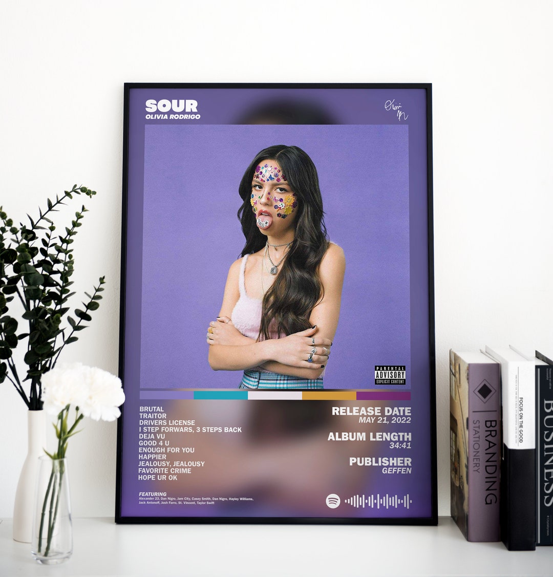 Custom Album Cover Personalized Music Print Custom Music - Etsy