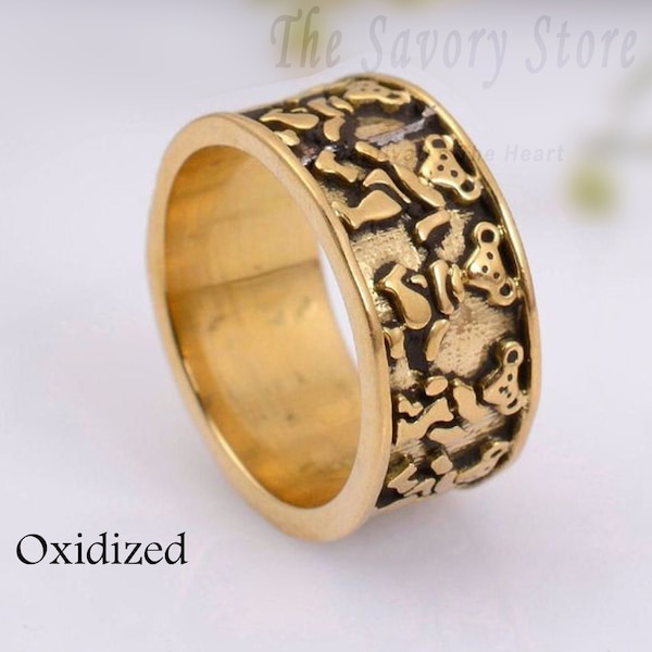 Grateful Dead Dancing Bear Ring - Etsy