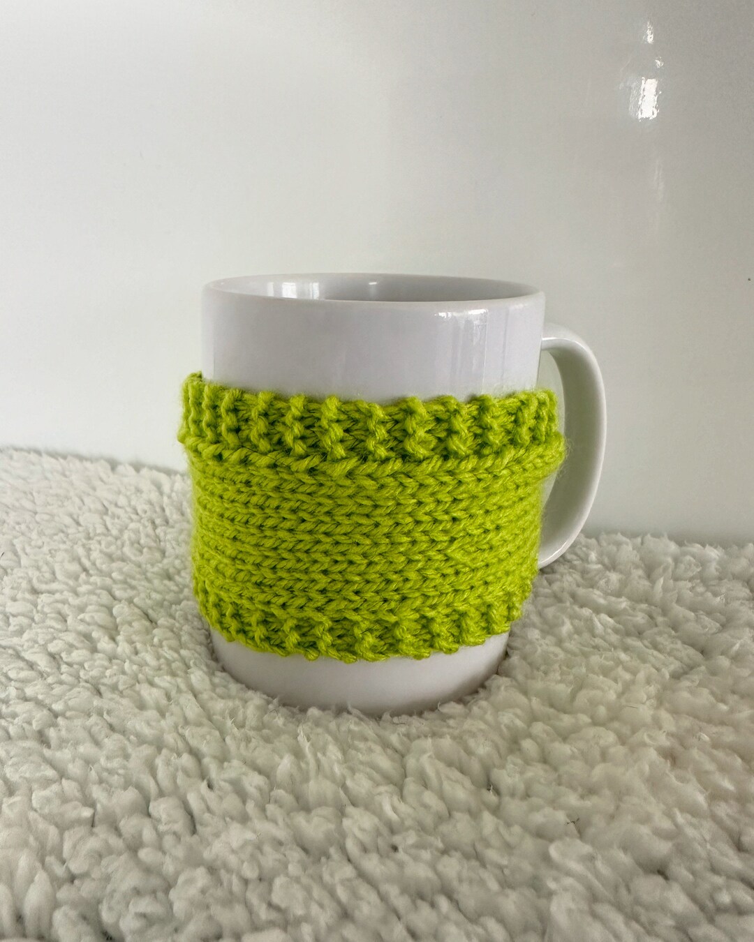 Mug Cozy (medium) With Button. - Etsy UK