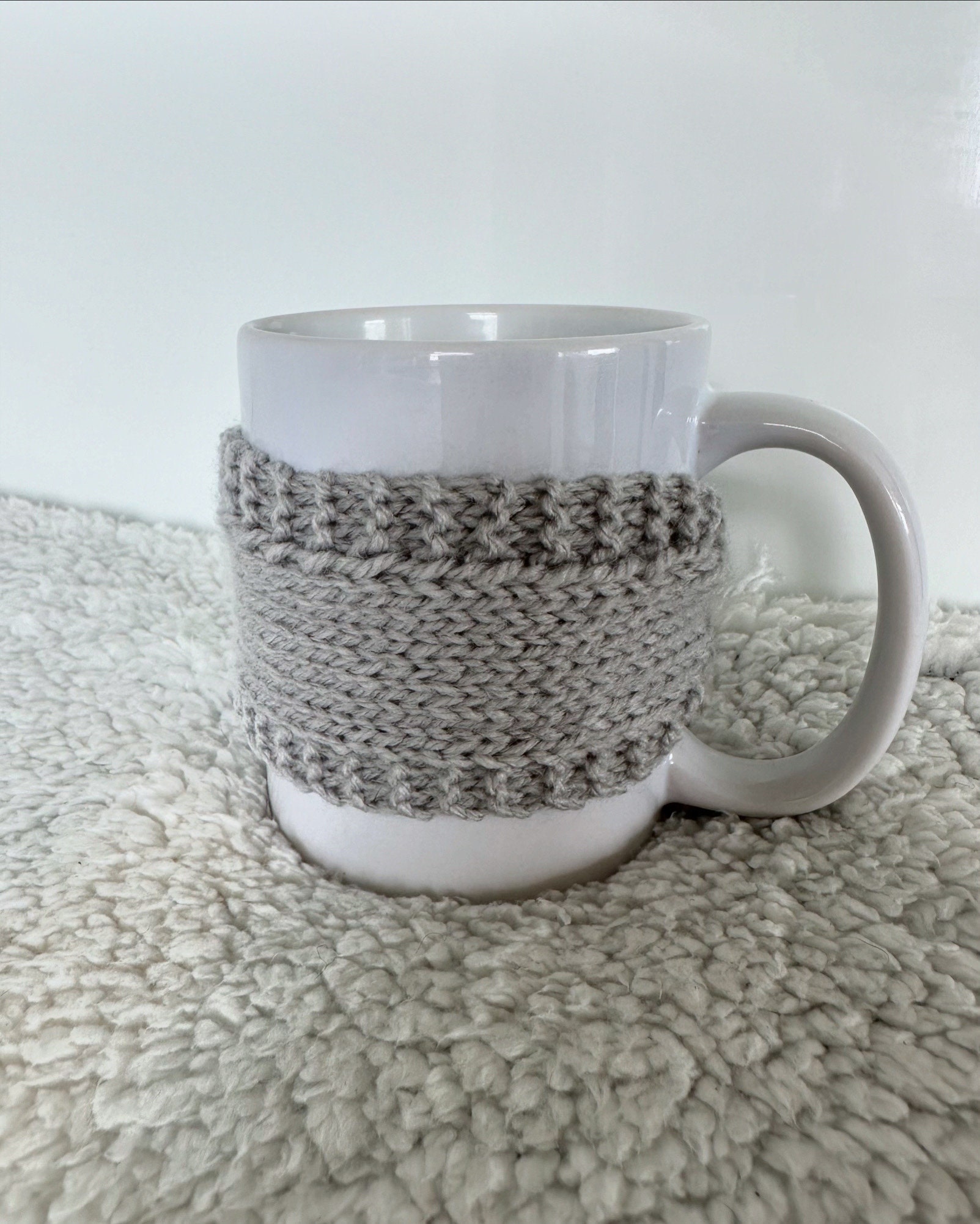 Mug Cozy (medium) With Button. - Etsy UK
