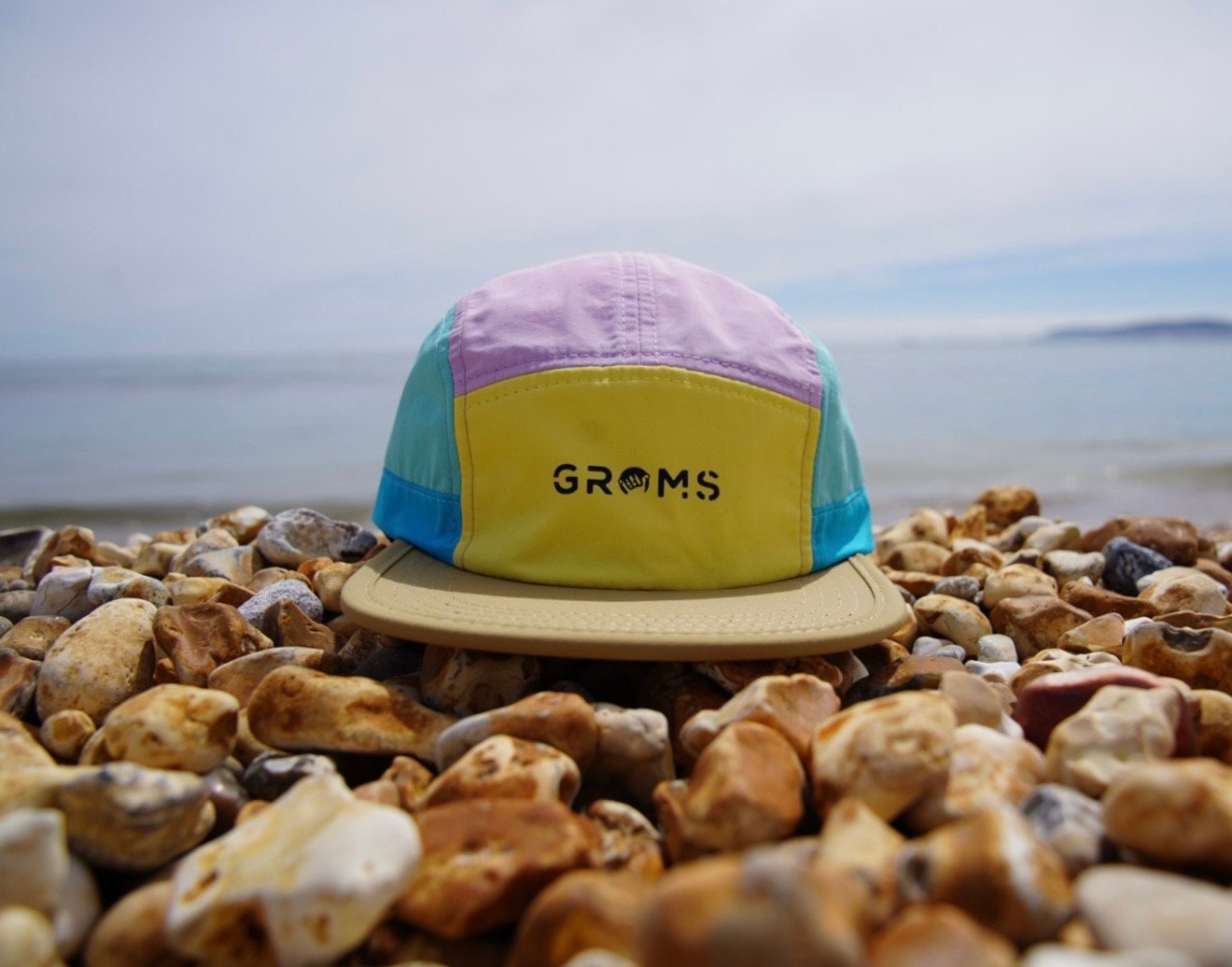Retro Grom - 5 Panel Cap - Retro Hat - Multicolour Cap - Etsy