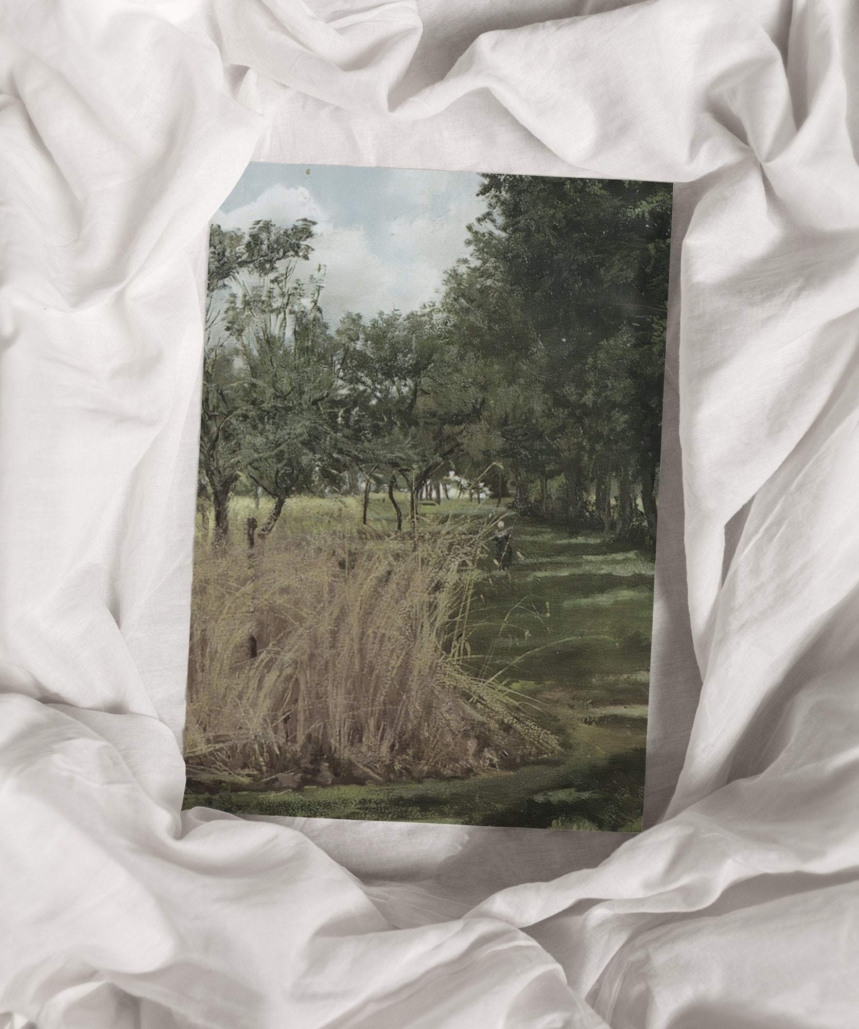 Set of Two Vintage Landscape Split Panel Art Prints Large - Etsy