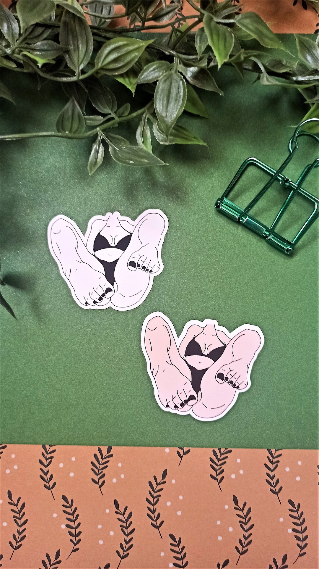 Anime Girl Legs Waterproof Sticker / Feet / Legs Matte Sticker / Anime ...